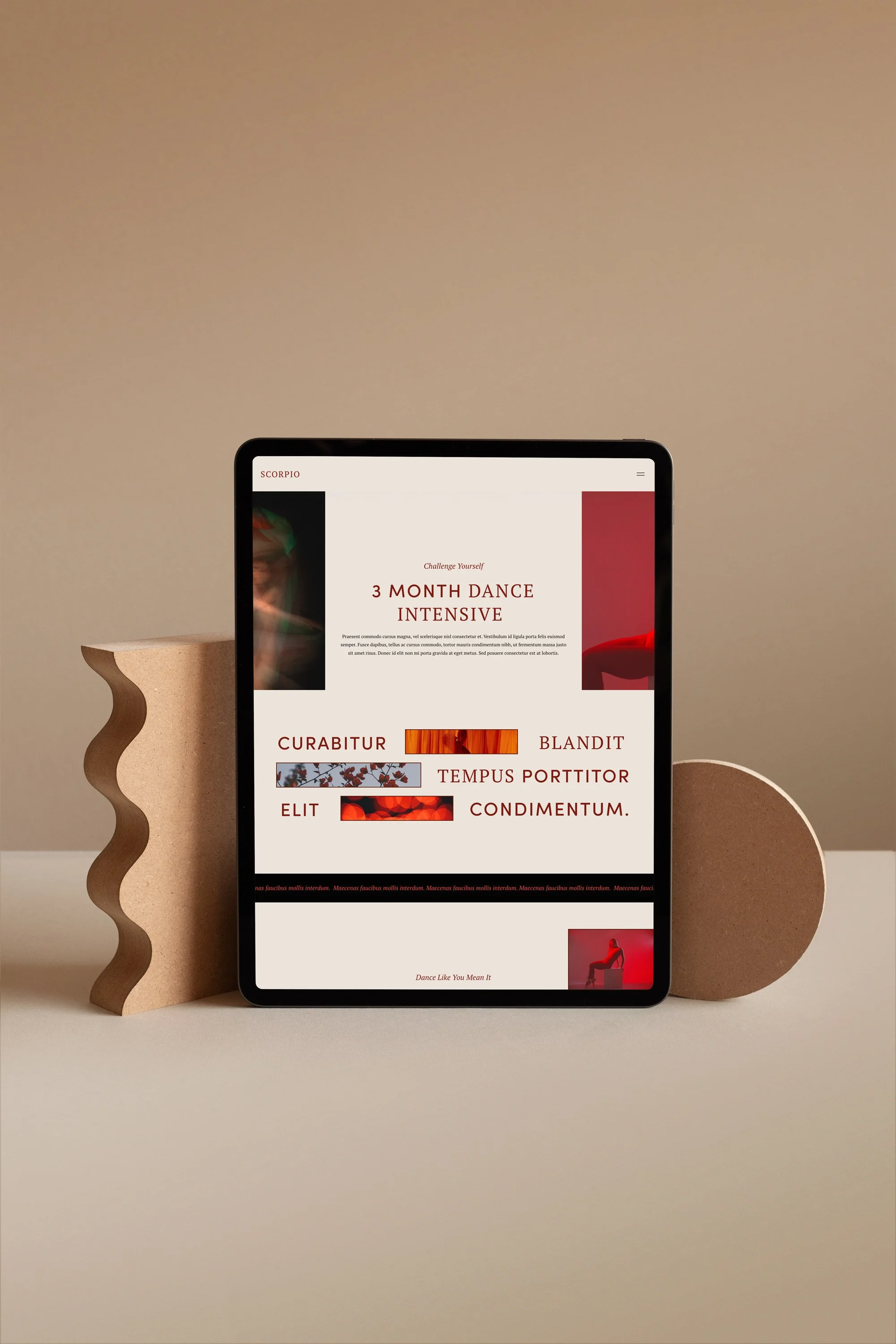 Scorpio | Spiritual Website Templates — Arcoíris Design Studio
