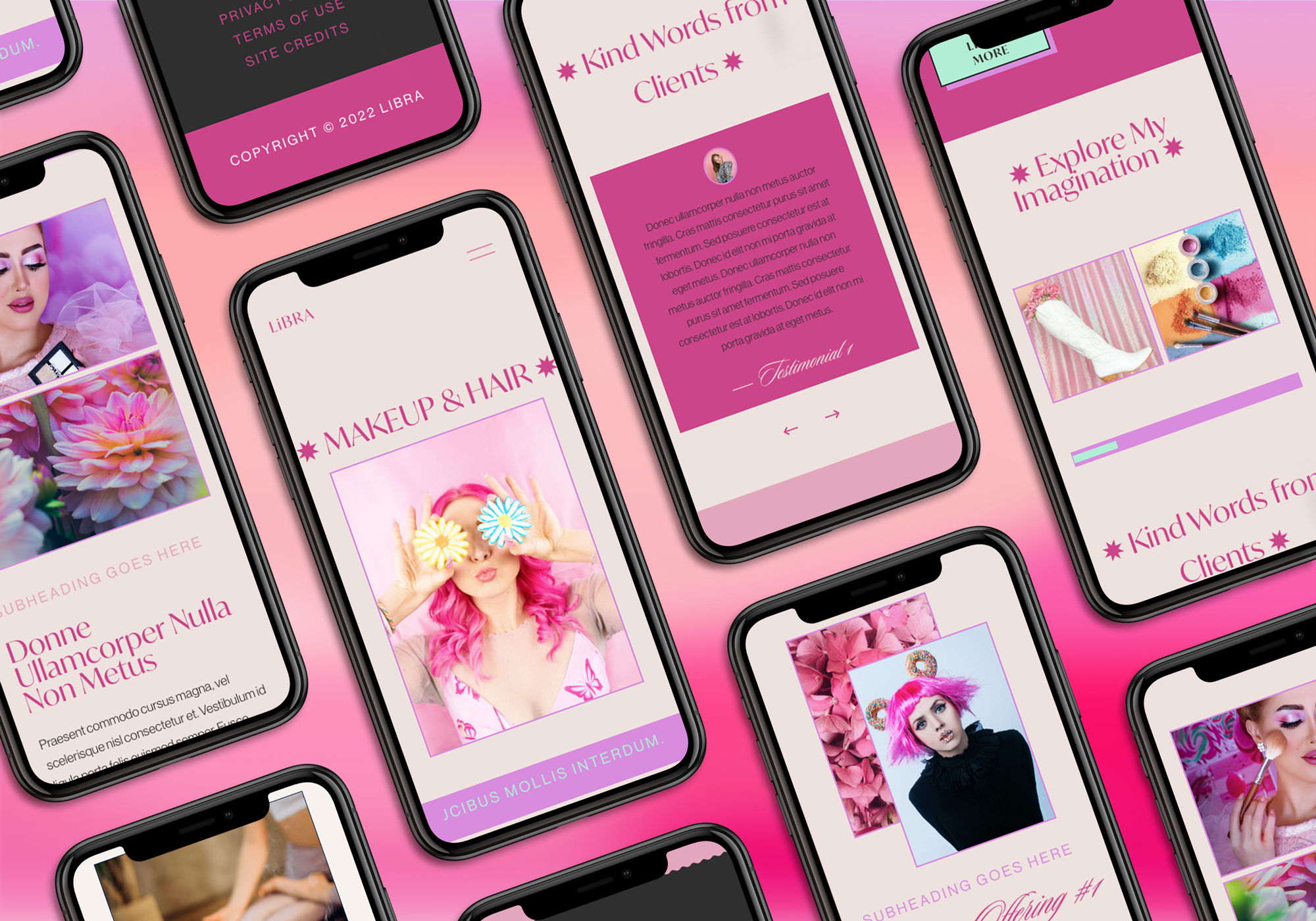 Libra | Spiritual Website Templates — Arcoíris Design Studio