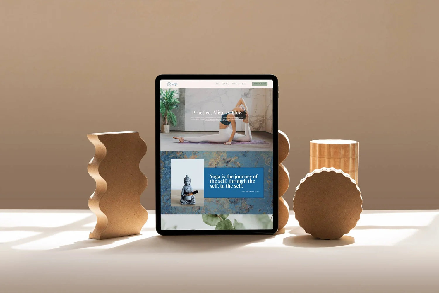 Virgo | Spiritual Website Templates — Arcoíris Design Studio