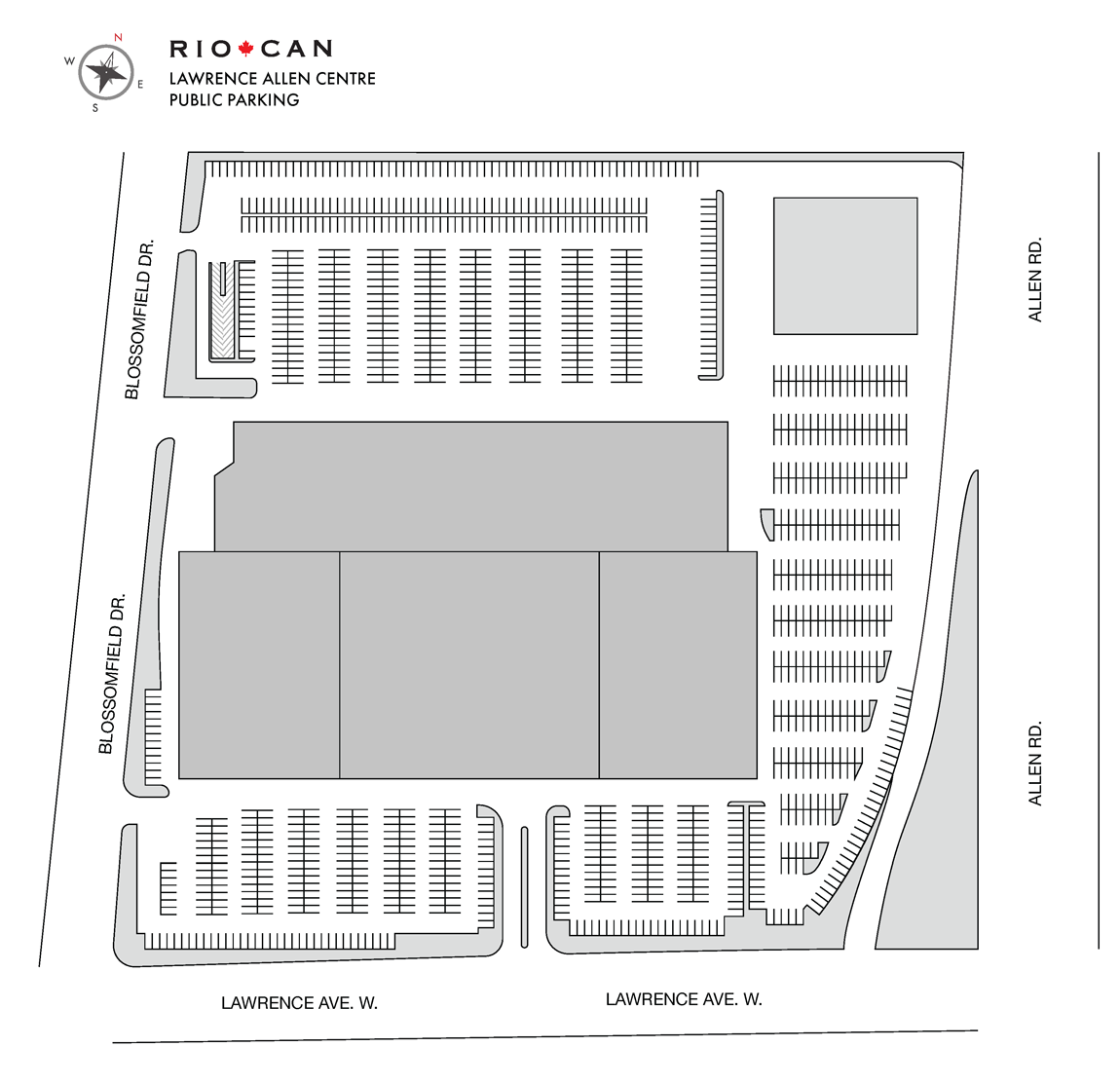Lawrence Allen Centre Parking — Find Toronto Parking Near Me