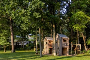 Sustainable Twin Treehouses — Temescal Creative