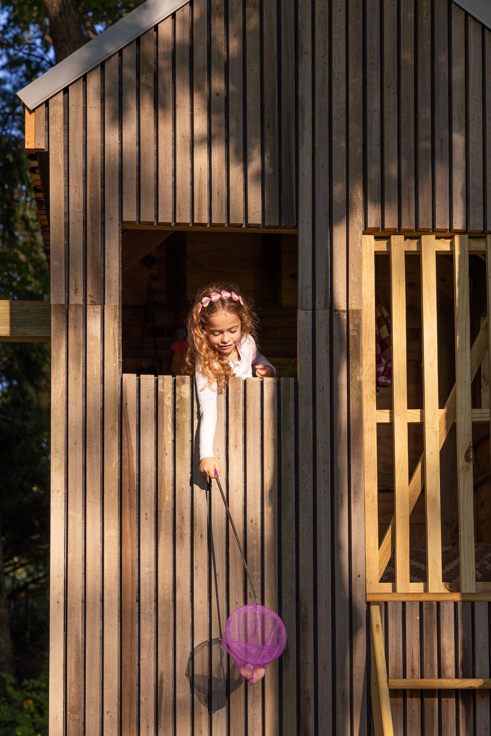 Sustainable Twin Treehouses — Temescal Creative