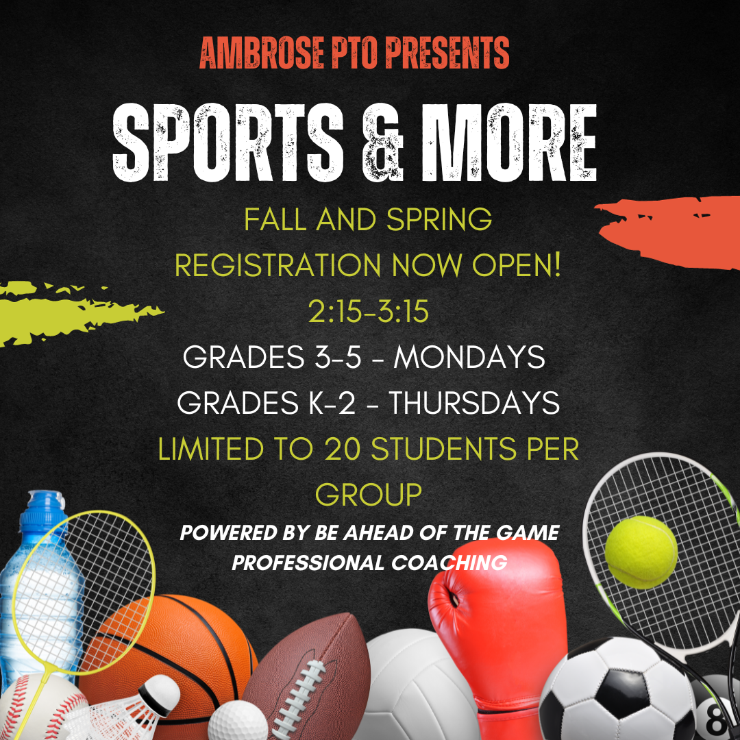 Lunch Menu — Your Ambrose PTO