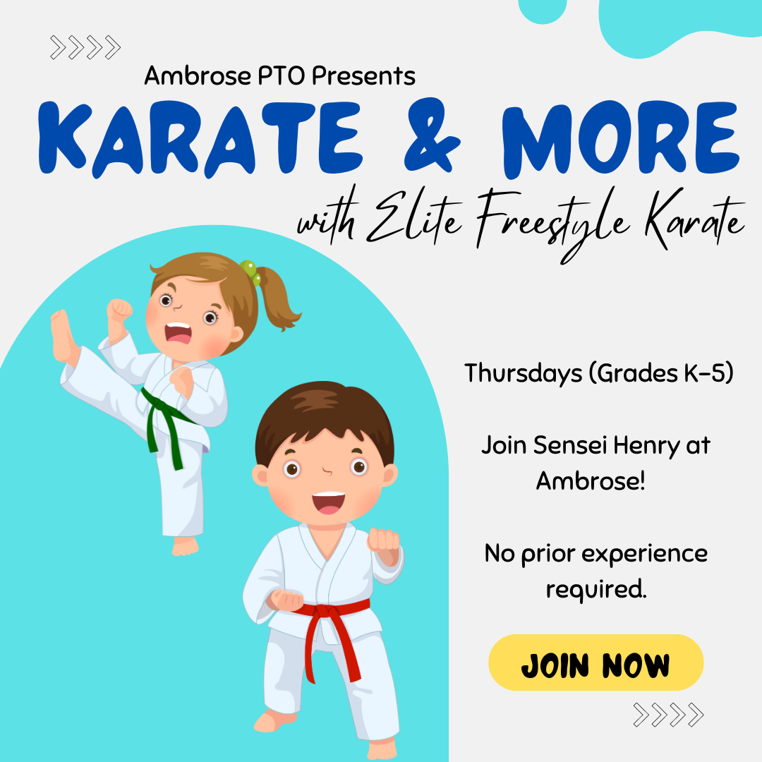 Karate & More with Elite Freestyle Karate — Your Ambrose PTO
