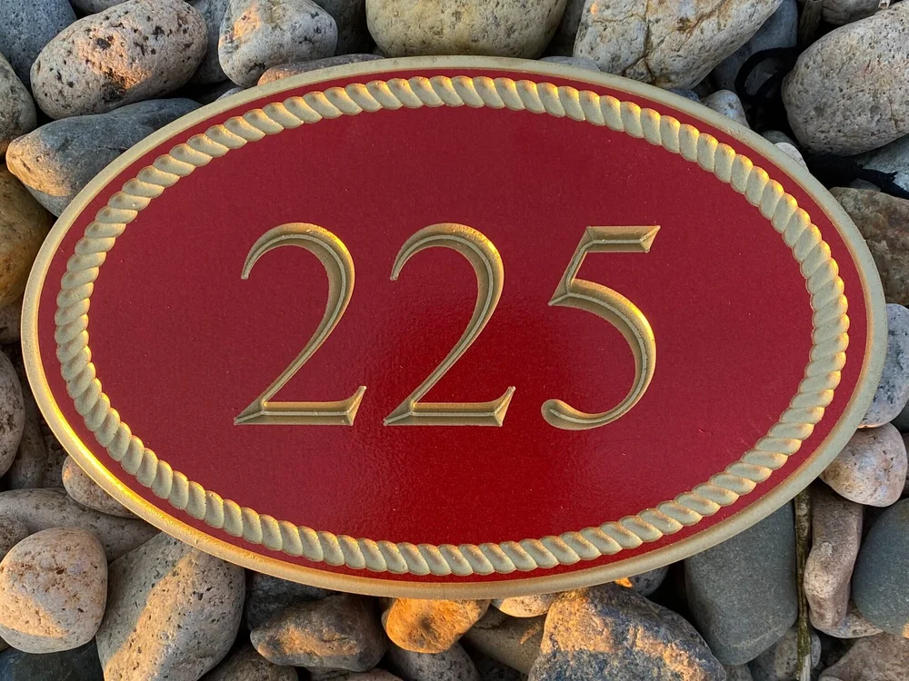 Address Signs | Enhance Your Curb Appeal Today — COYNE WOODWORKS