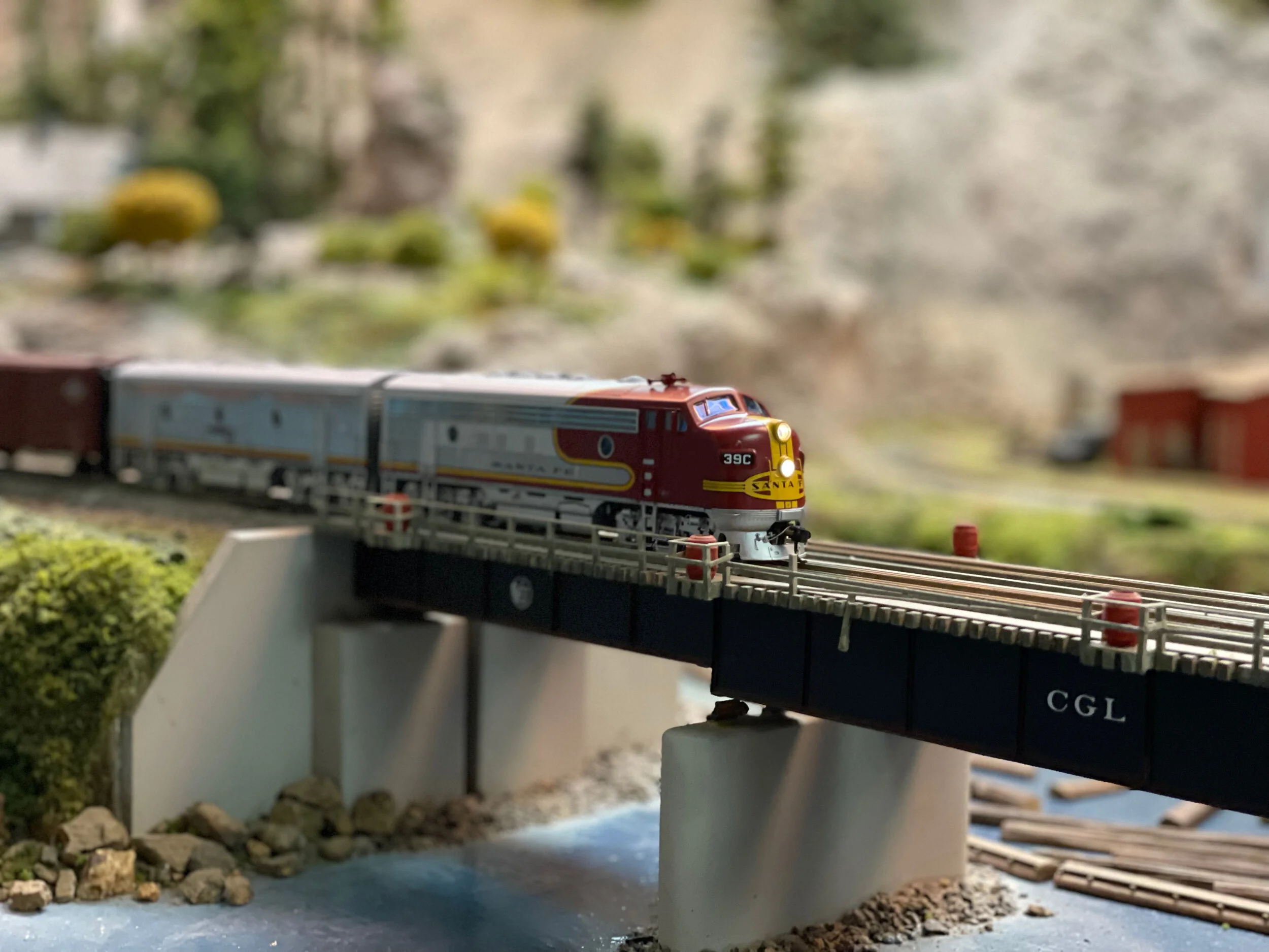 Columbia River Gorge Model Railroad Layout — CGMRC