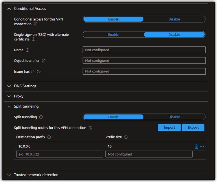 Azure Always on VPN - using Conditional Access VPN Connectivity ...