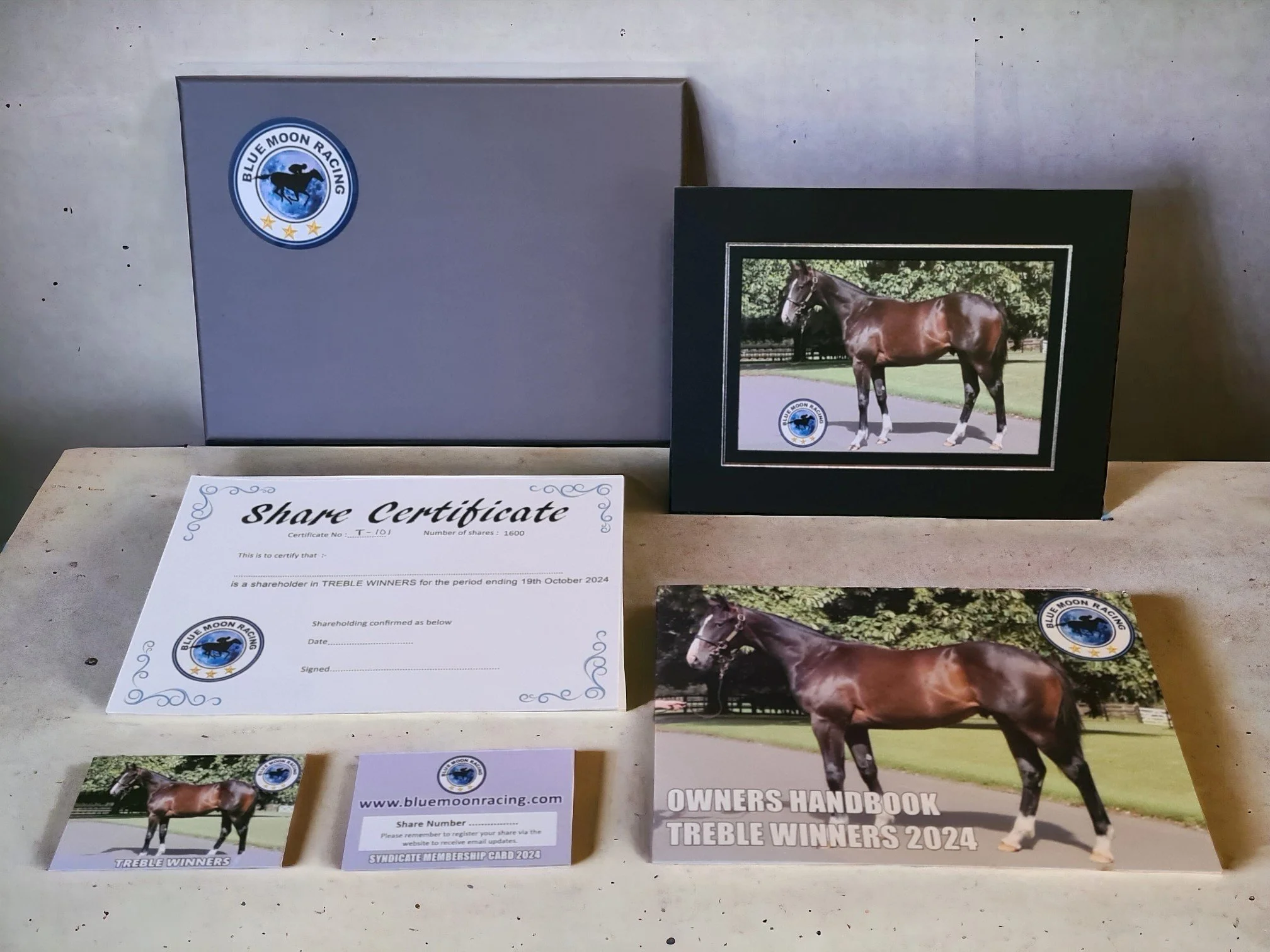 Treble Winners — BLUE MOON RACING