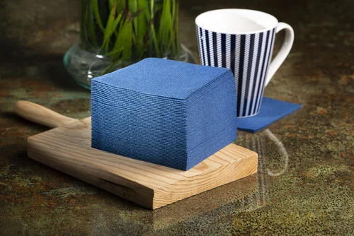 Linen-Feel Paper Napkins, Decorative Cloth-Like Dinner Napkins For ...