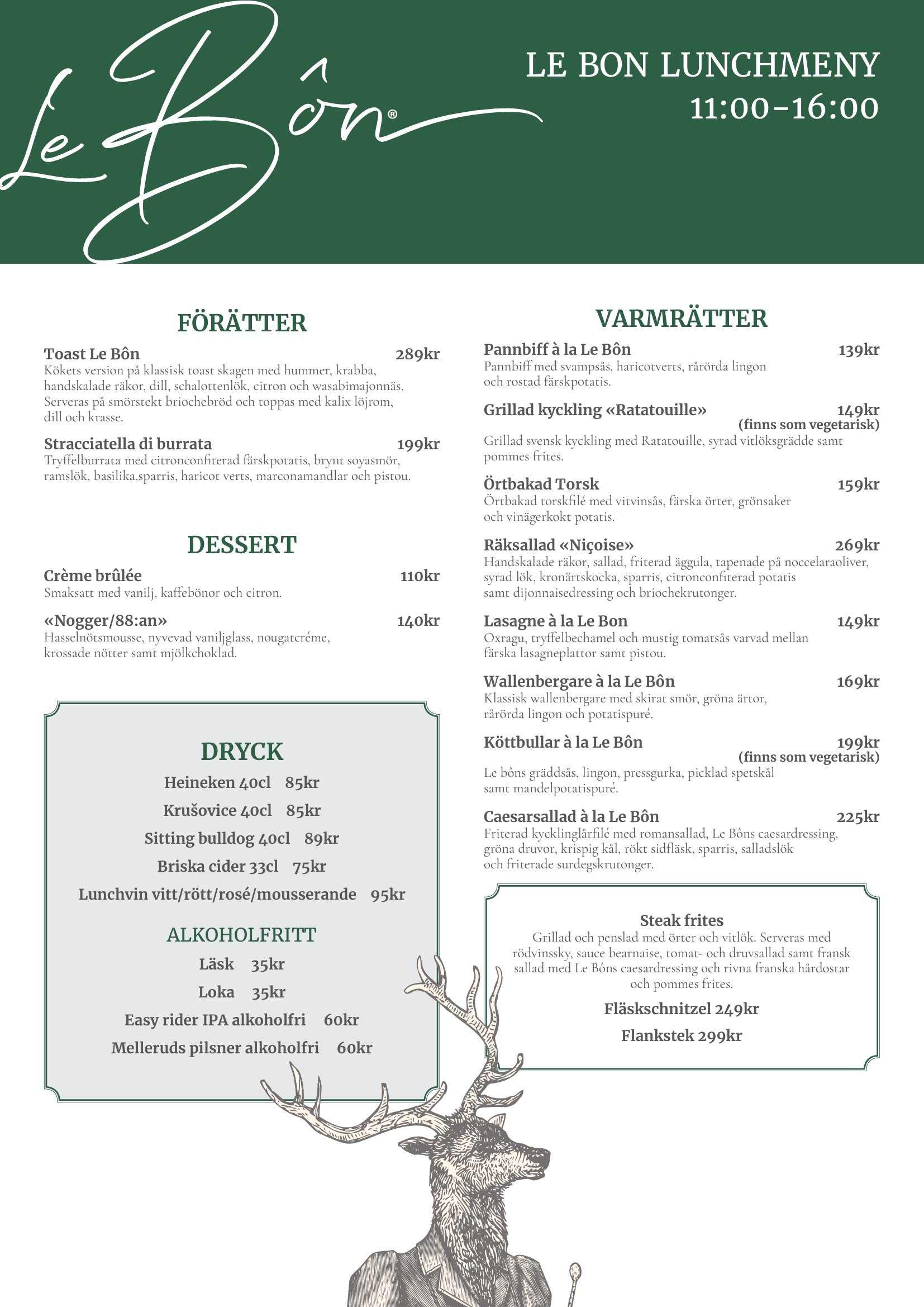 Mat — Le Bon restaurant