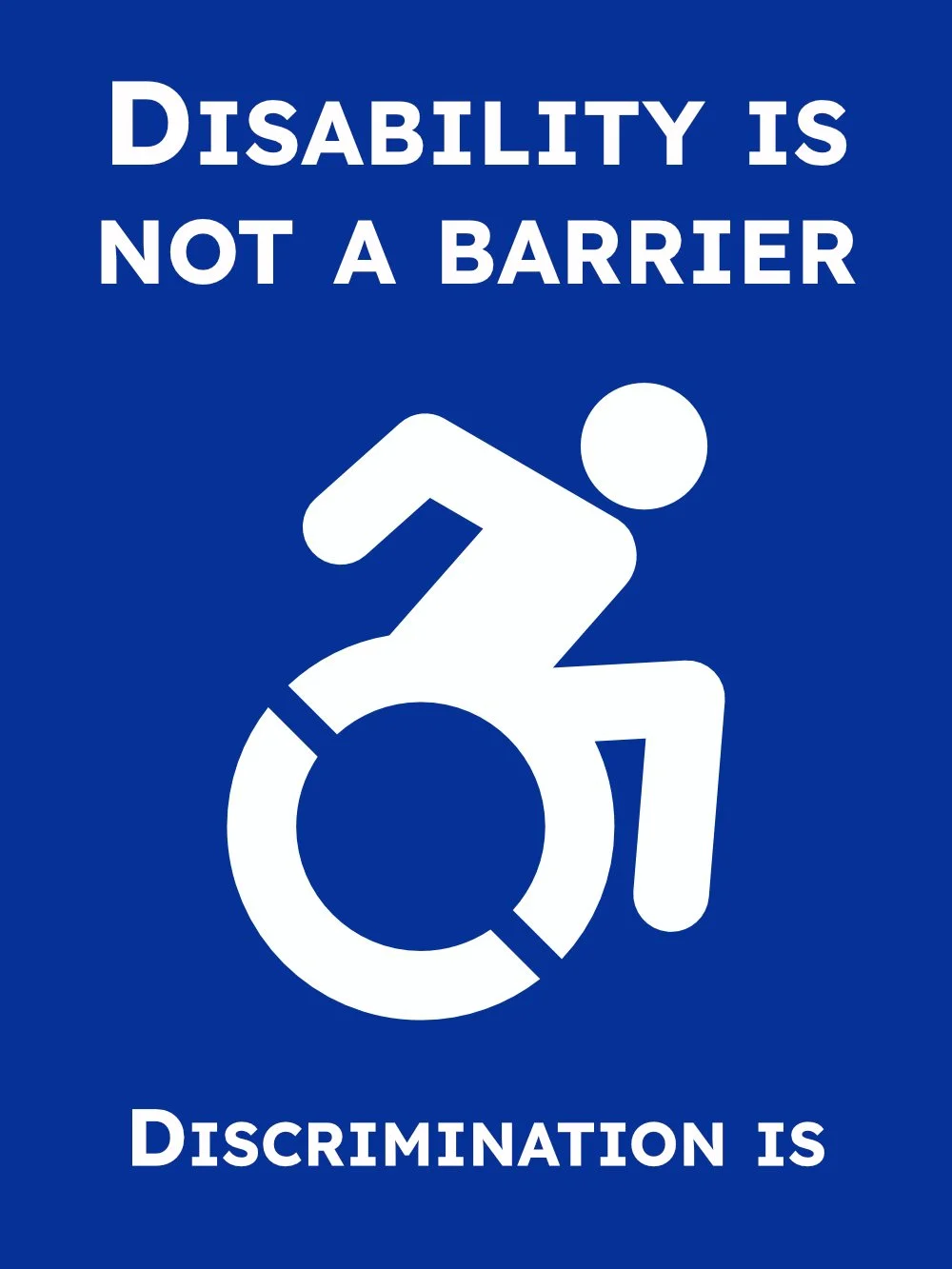 Posters with Disability Inclusive Content — Disability Equality Education