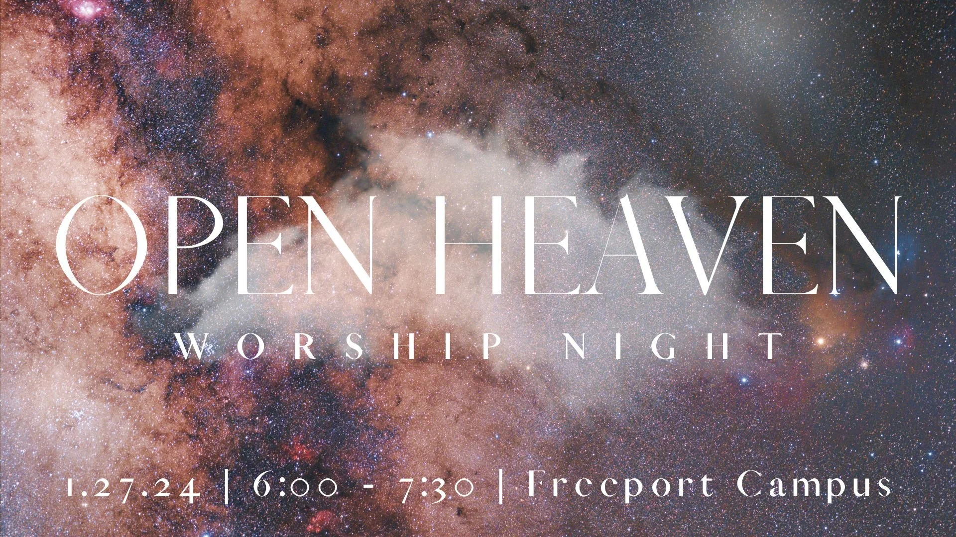 Open Heaven — Crossroads Community Church