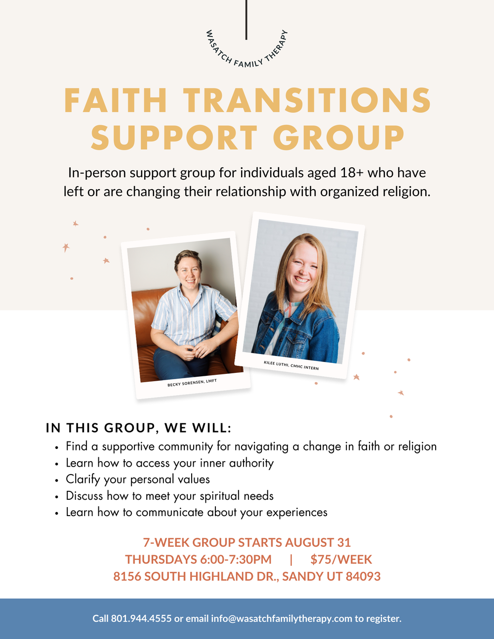 Group Therapy — Wasatch Family Therapy