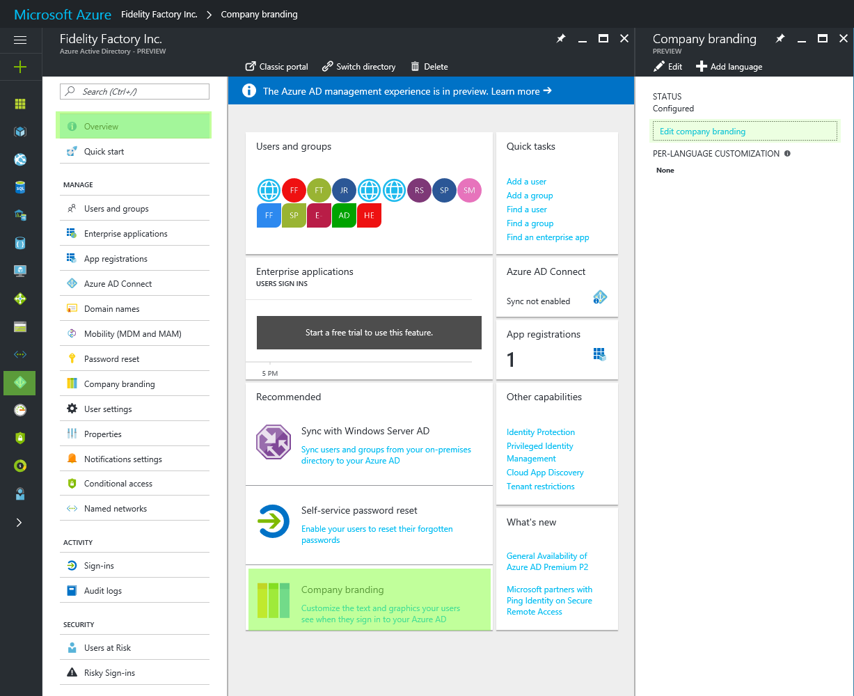 3 Simple Steps to Customize Your Office365 Login Page — Fidelity Factory