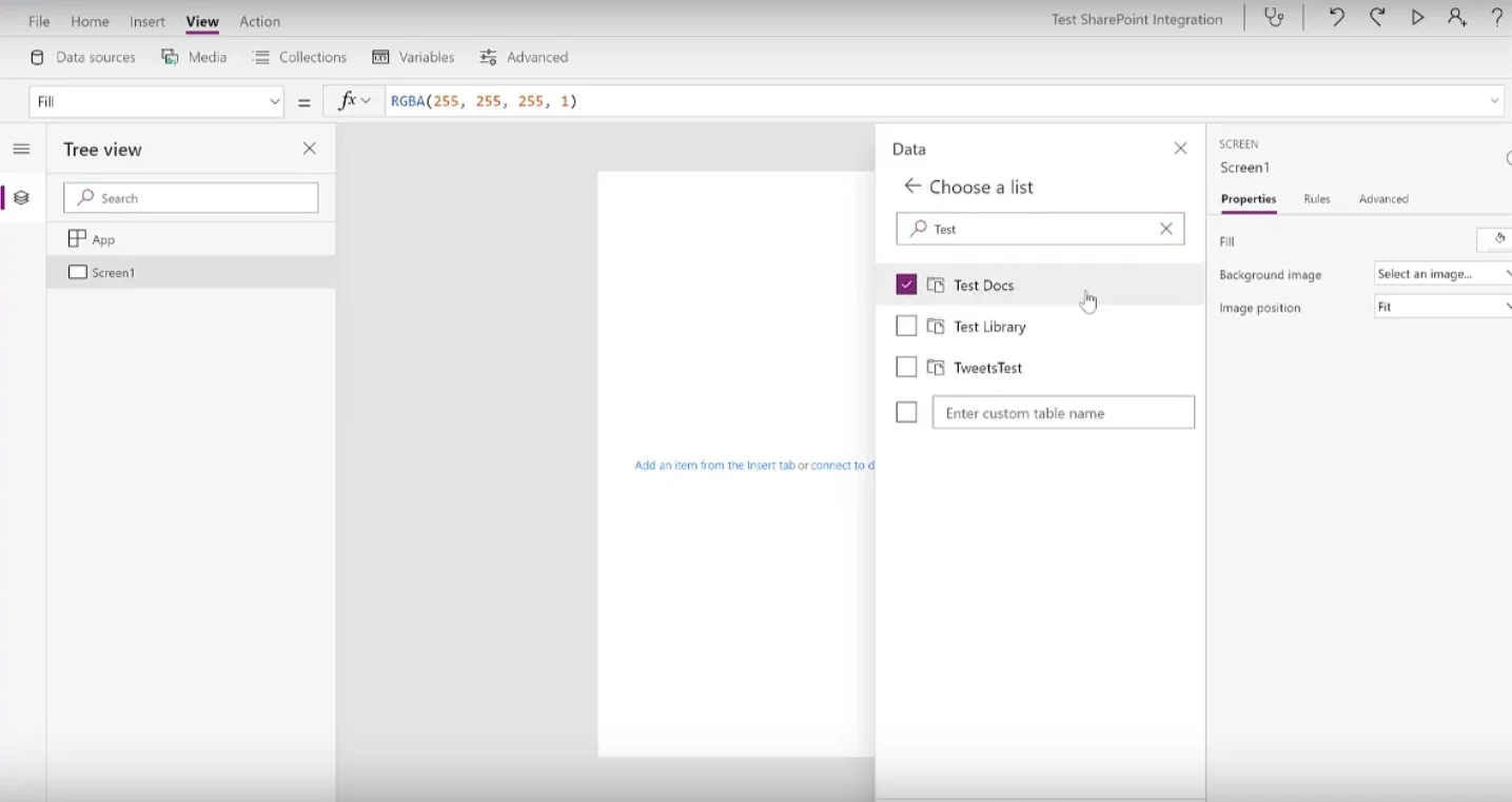 How to Connect to SharePoint Online Document Libraries Using PowerApps ...