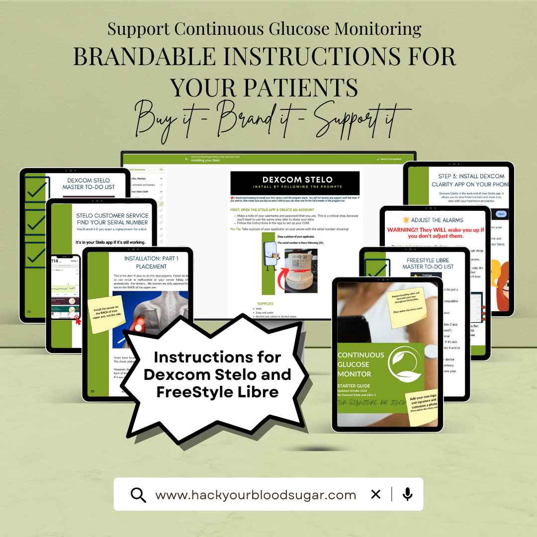 Can you use Clarity with Dexcom Stelo? — Karen Kennedy - Real Food Matters