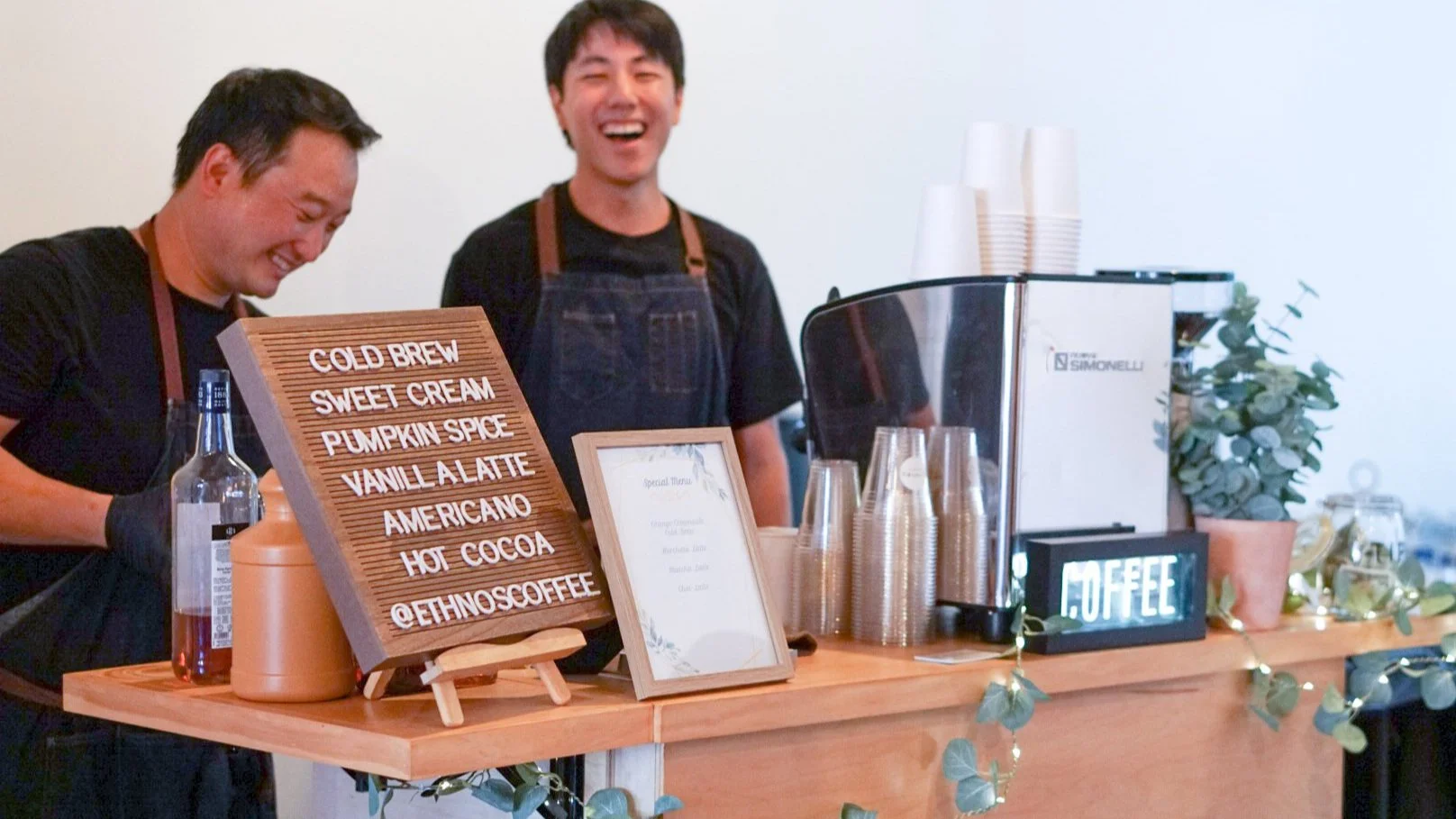 Catering — Ethnos Coffee