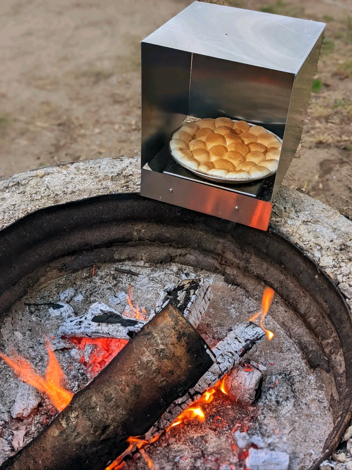 FIRE CENTRIC COOKING: Outdoor Vertical Rotisserie