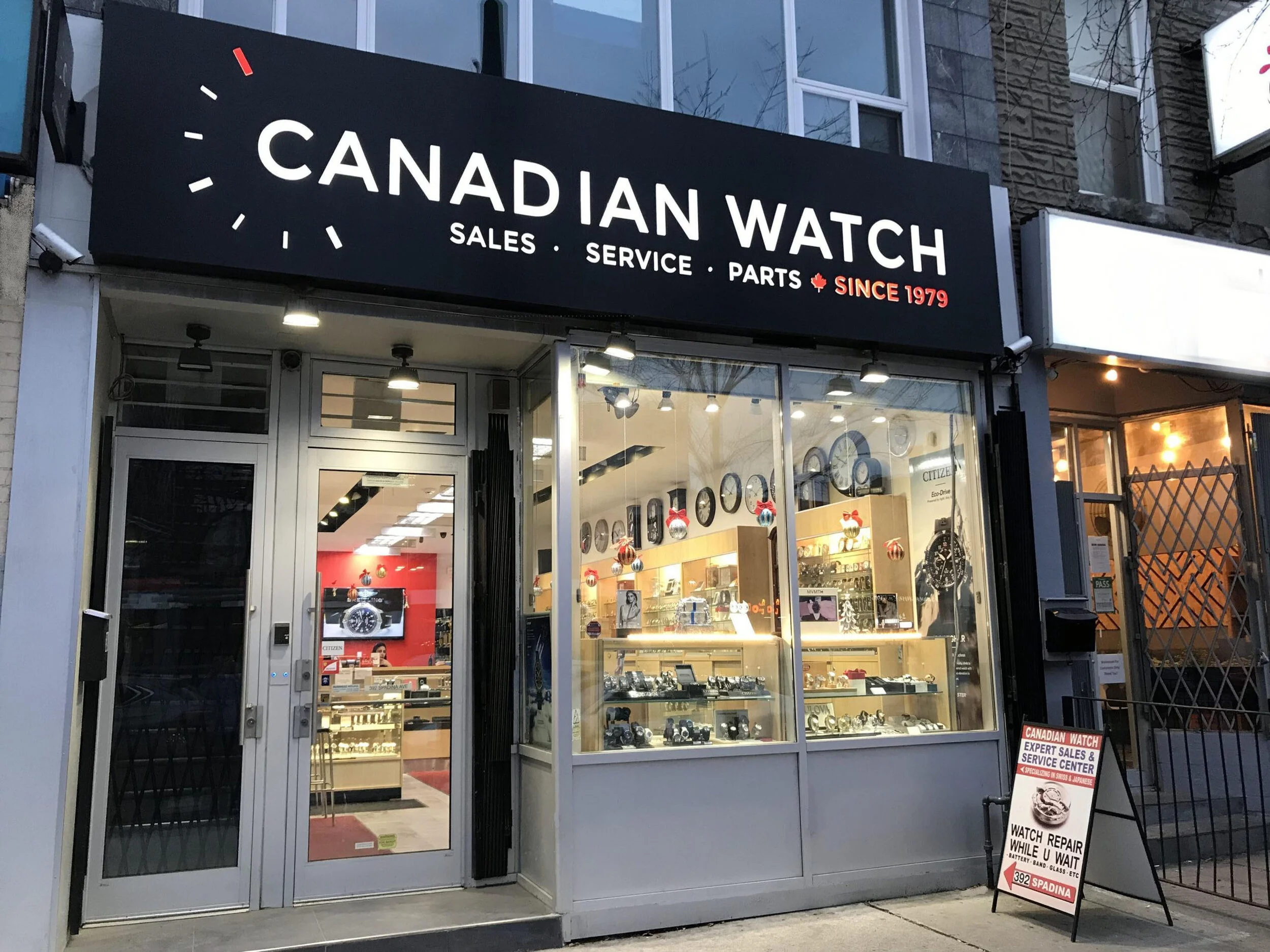 Sales — Canadian Watch