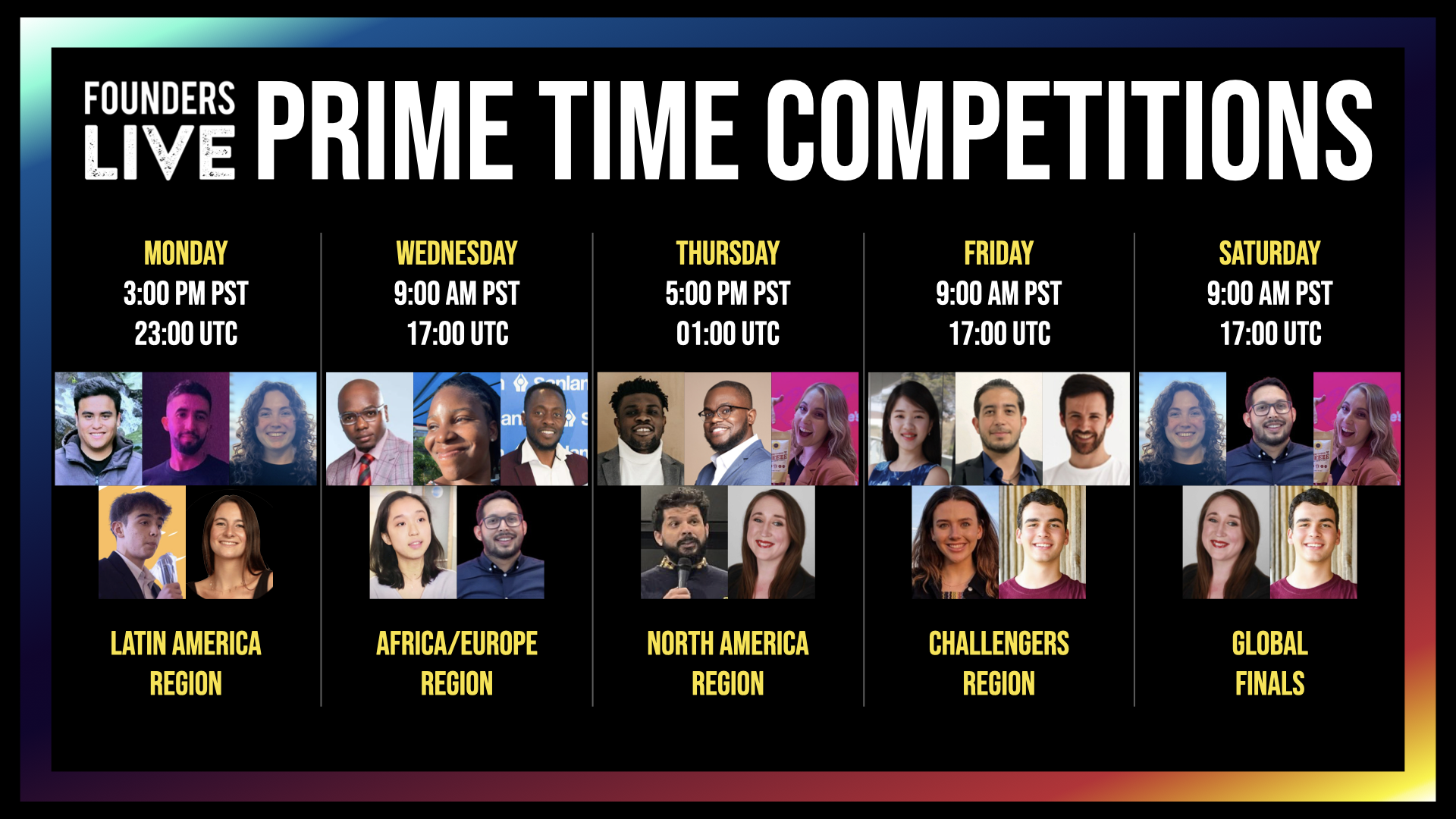 Founders Live Prime Time Global Tournament — Founders Live