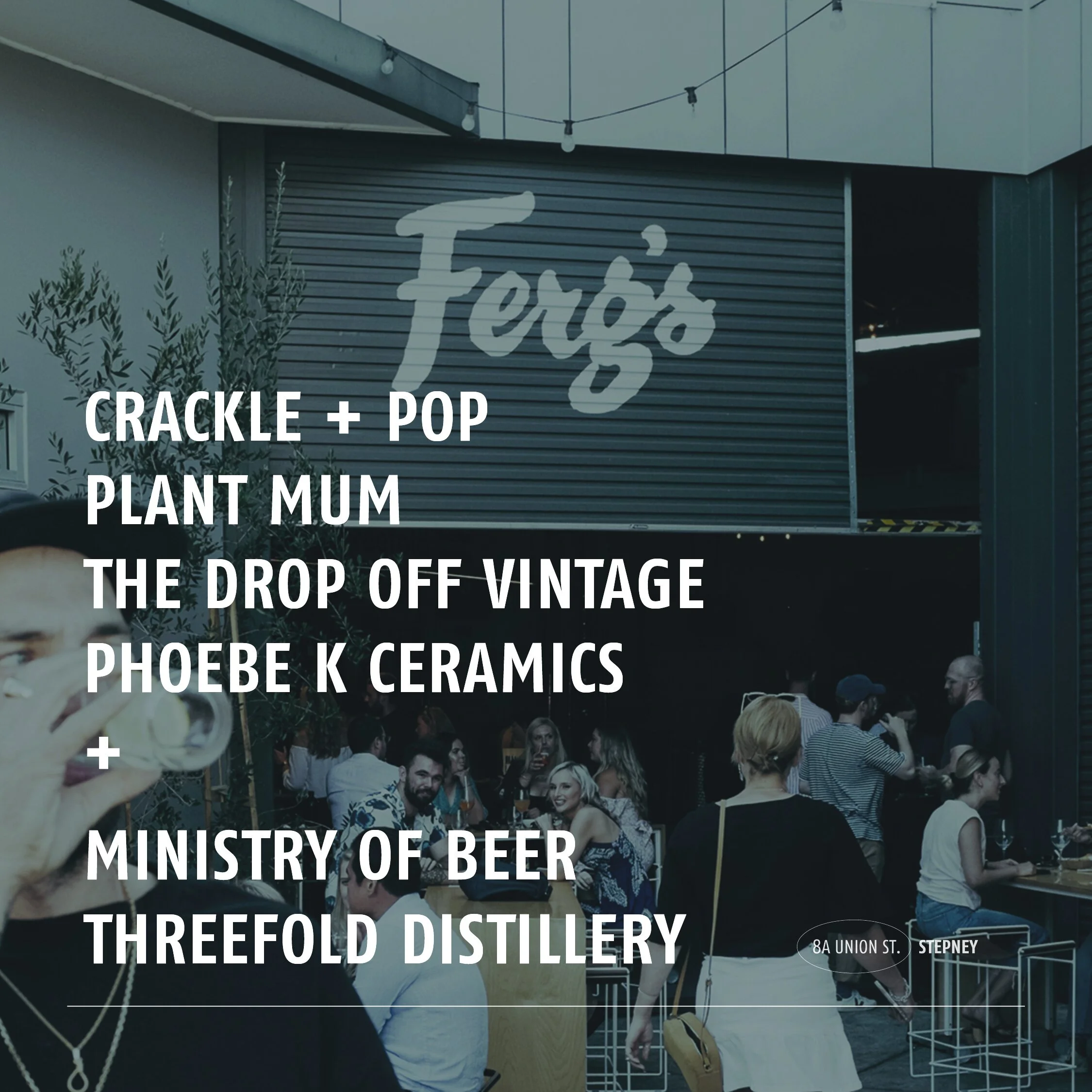 What's On at Ferg's — Ferg's Stepney