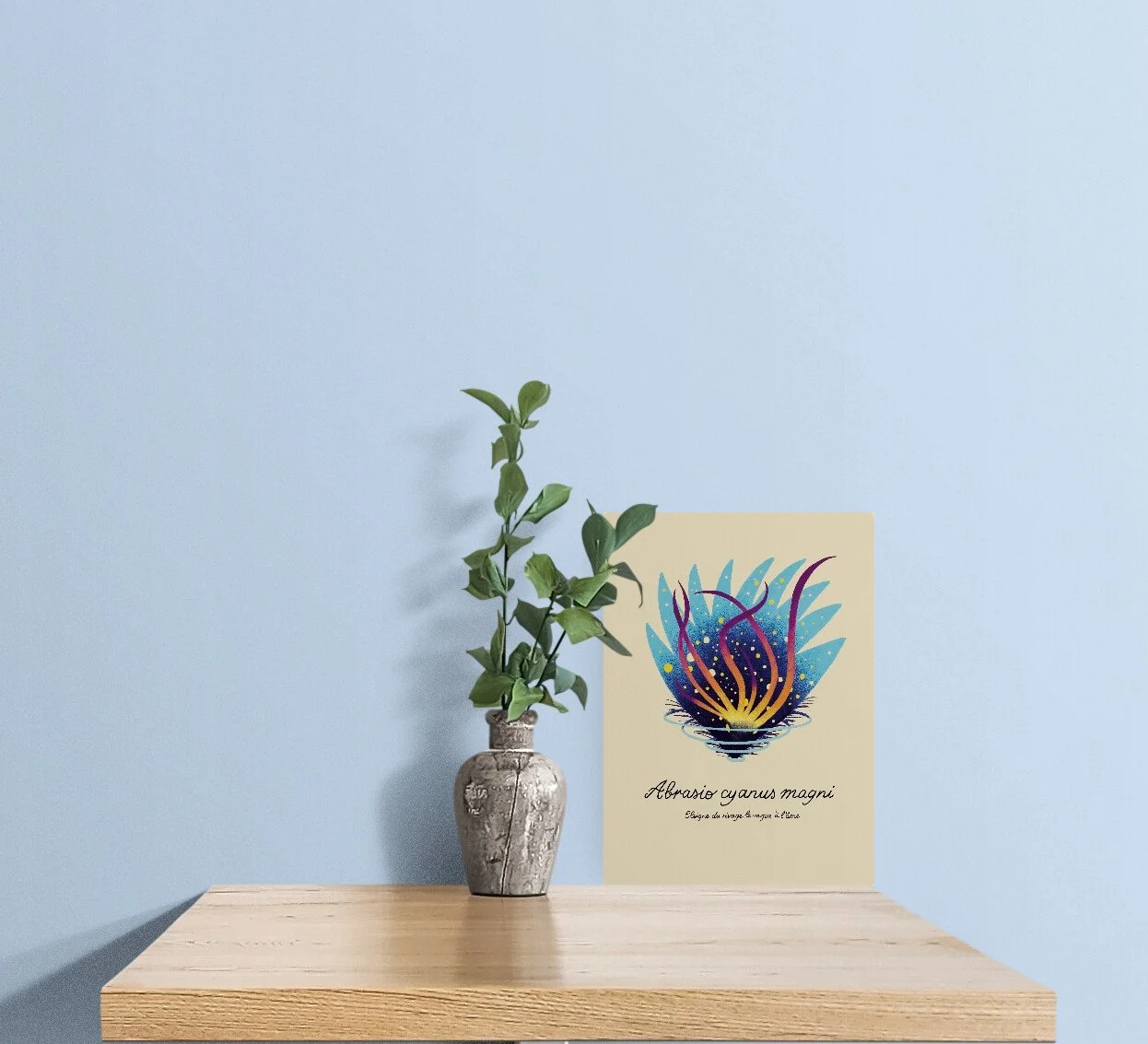 Affiche Herbier magique — Laura Daniel - Illustrations