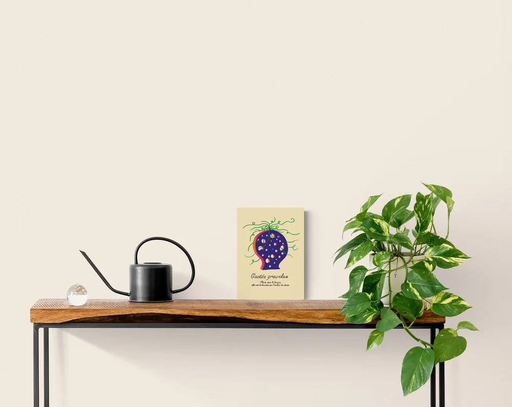 Affiche Herbier magique — Laura Daniel - Illustrations