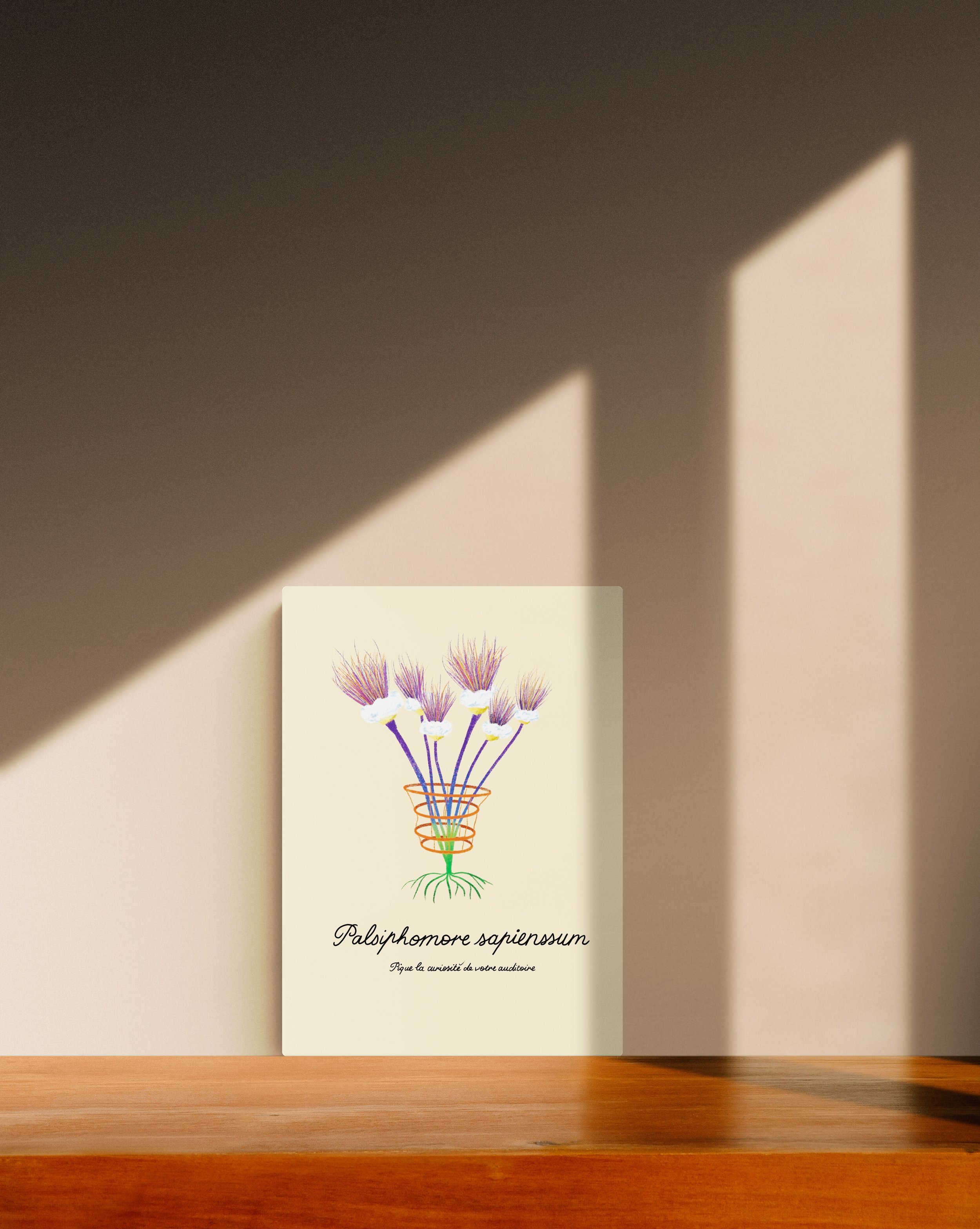 Affiche Herbier magique — Laura Daniel - Illustrations