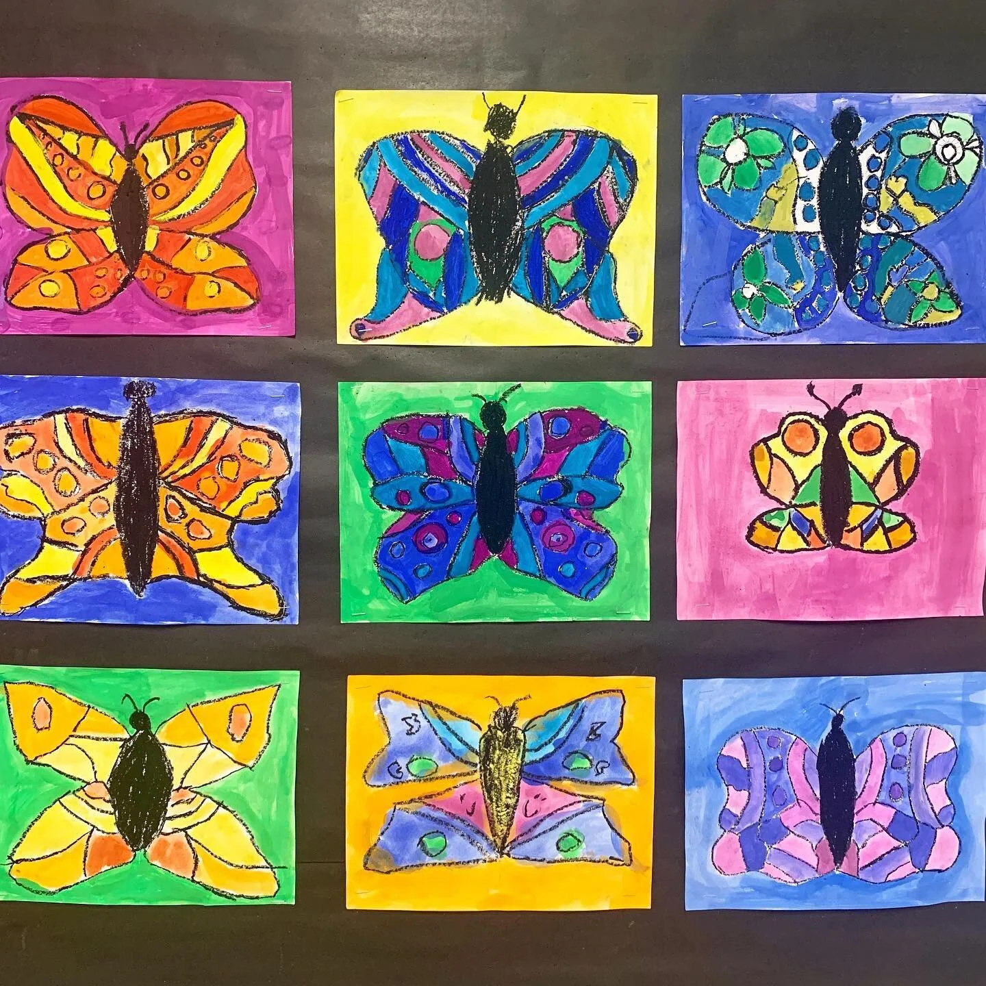 Symmetrical Butterflies Art Project — Mme Marissa