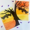 Spooky Halloween Silhouettes Art Project — Mme Marissa