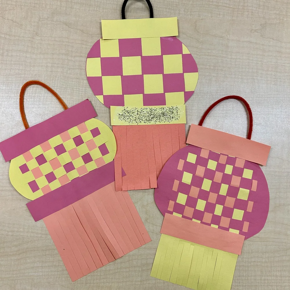 Lunar New Year Lanterns (Paper Weaving) Art Project — Mme Marissa