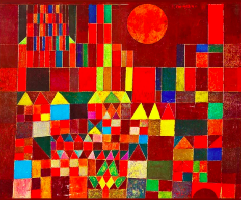 Castle and Sun Paul Klee Inspired Art Project — Mme Marissa