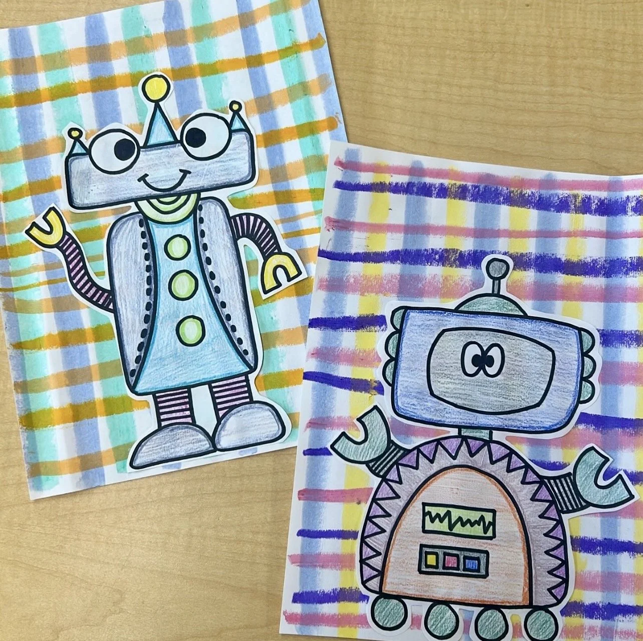Rad Robots Art Project — Mme Marissa