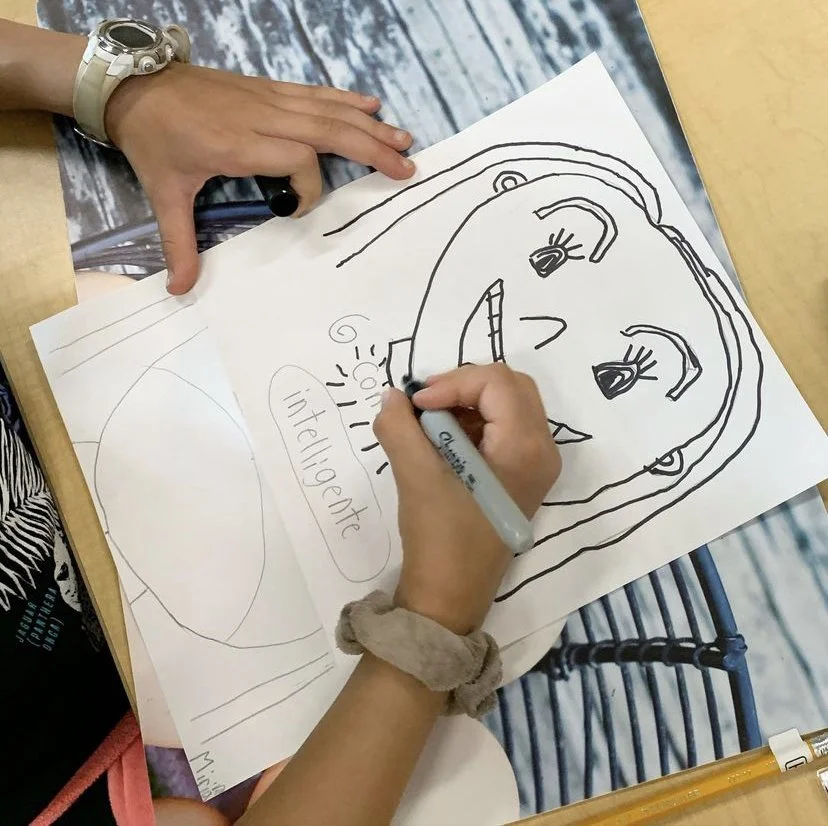 “Presenting Me” Self Portrait Art Project — Mme Marissa