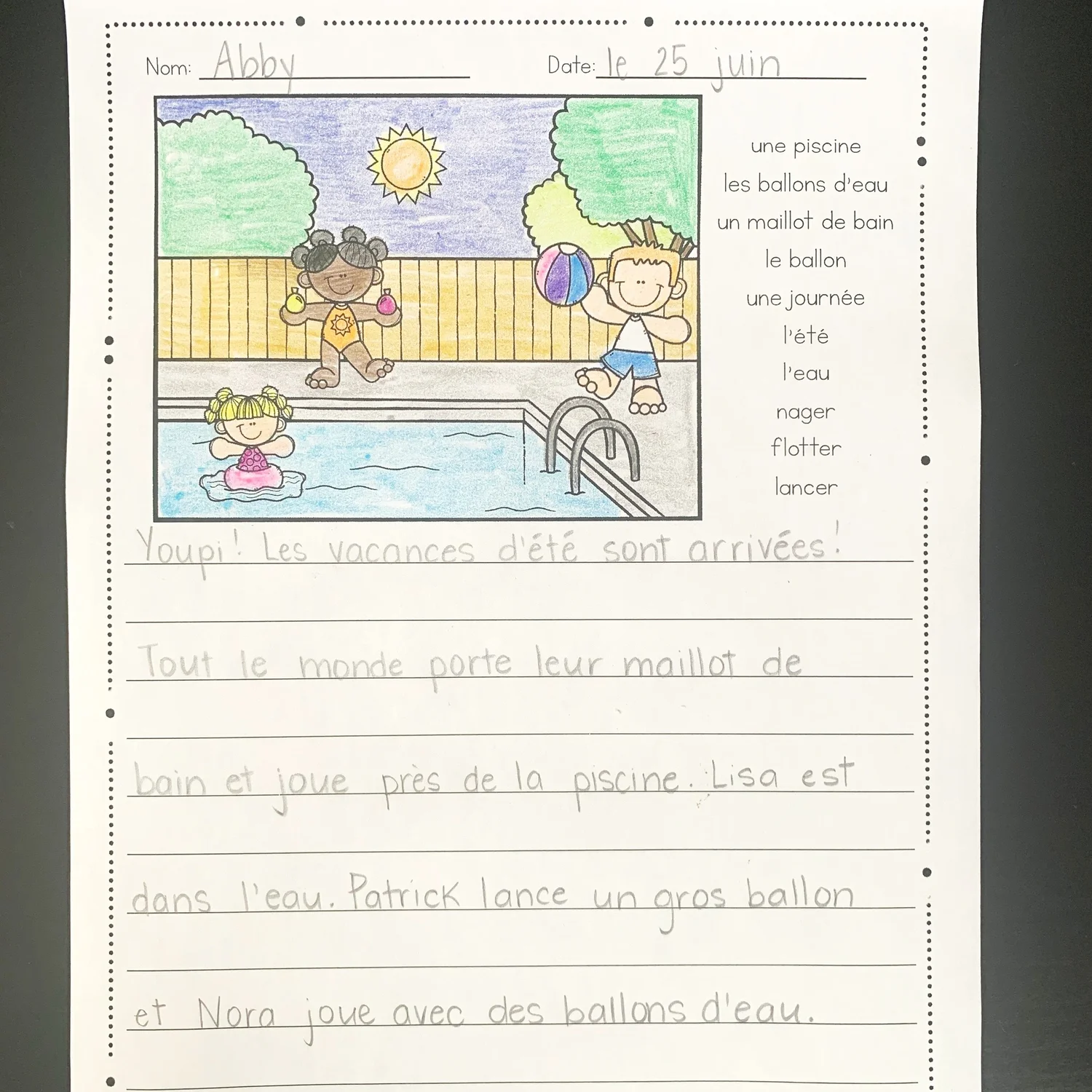 My Literacy Program in Grade 2/3 French Immersion — Mme Marissa
