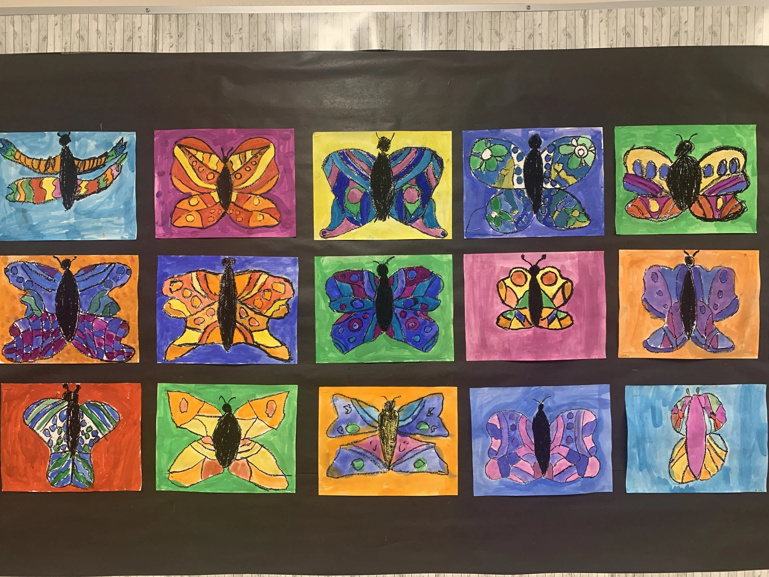 Symmetrical Butterflies Art Project — Mme Marissa
