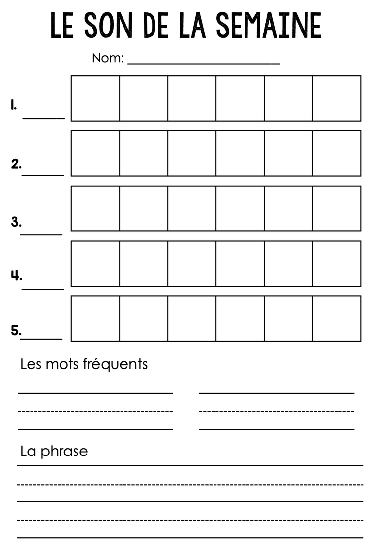 My Literacy Program in Grade 2/3 French Immersion — Mme Marissa