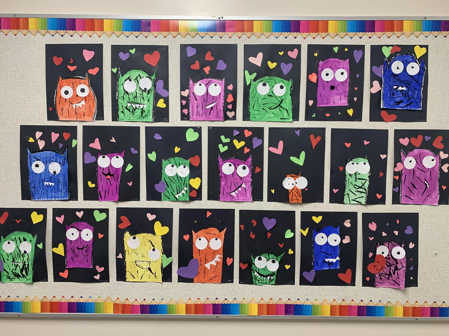 Love Monsters Art Project — Mme Marissa