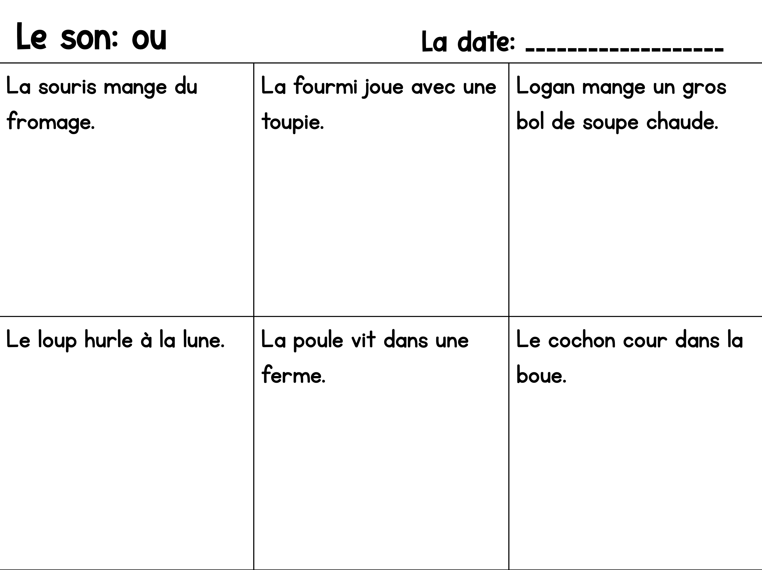 My Literacy Program in Grade 2/3 French Immersion — Mme Marissa