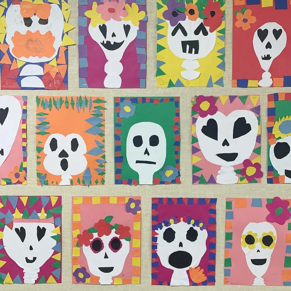 Day of the Dead Sugar Skulls Art Project (Dia de Los Muertos) — Mme Marissa