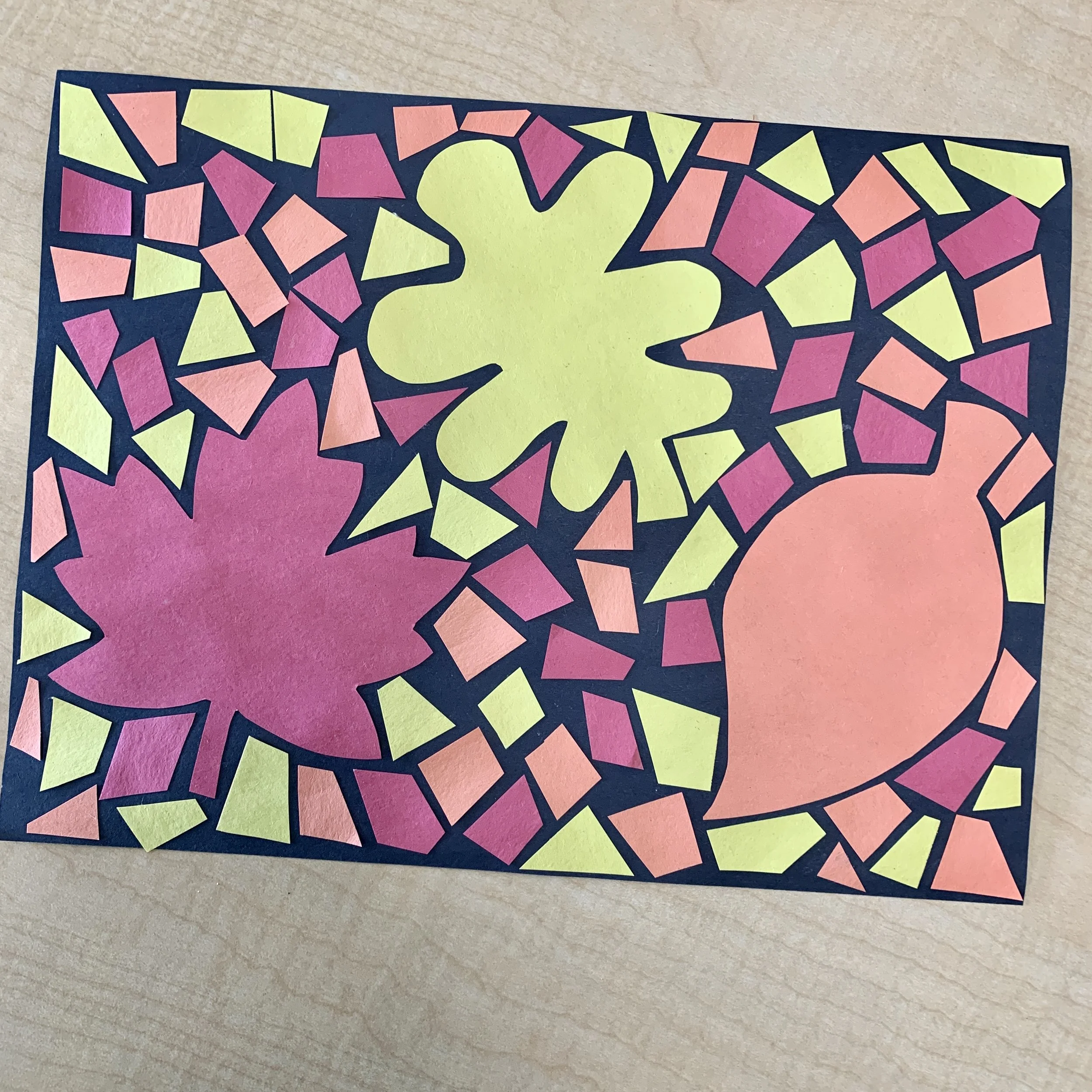 Mosaic Leaf Fall Art Project — Mme Marissa