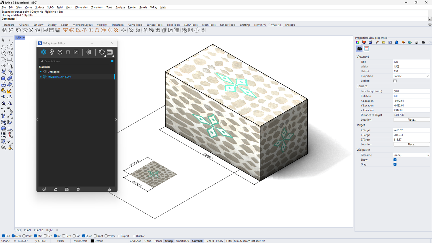 MASTER TEXTURE MAPPING IN RHINO and V-RAY: A Step-by-Step Guide for ...