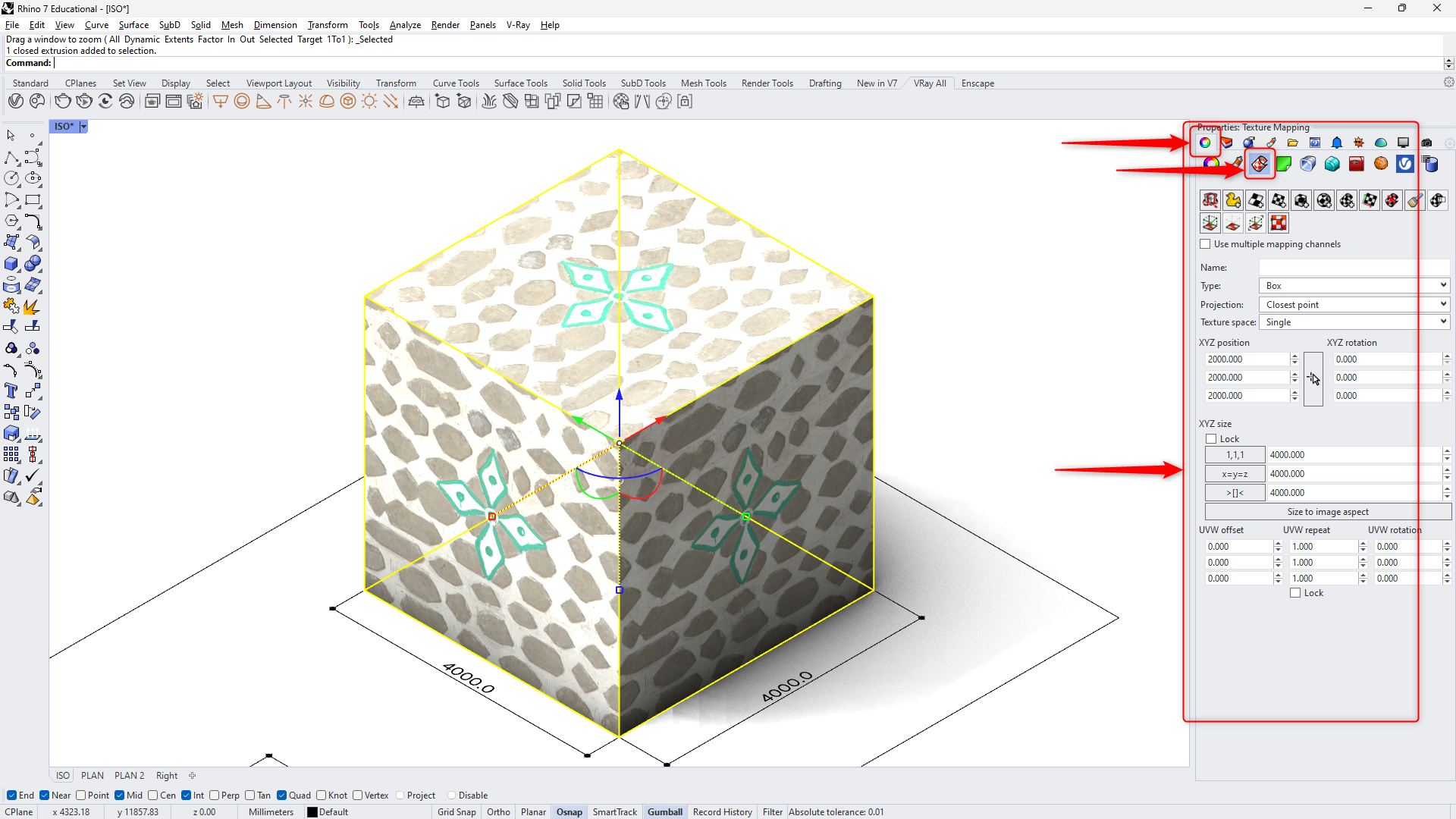 MASTER TEXTURE MAPPING IN RHINO and V-RAY: A Step-by-Step Guide for ...