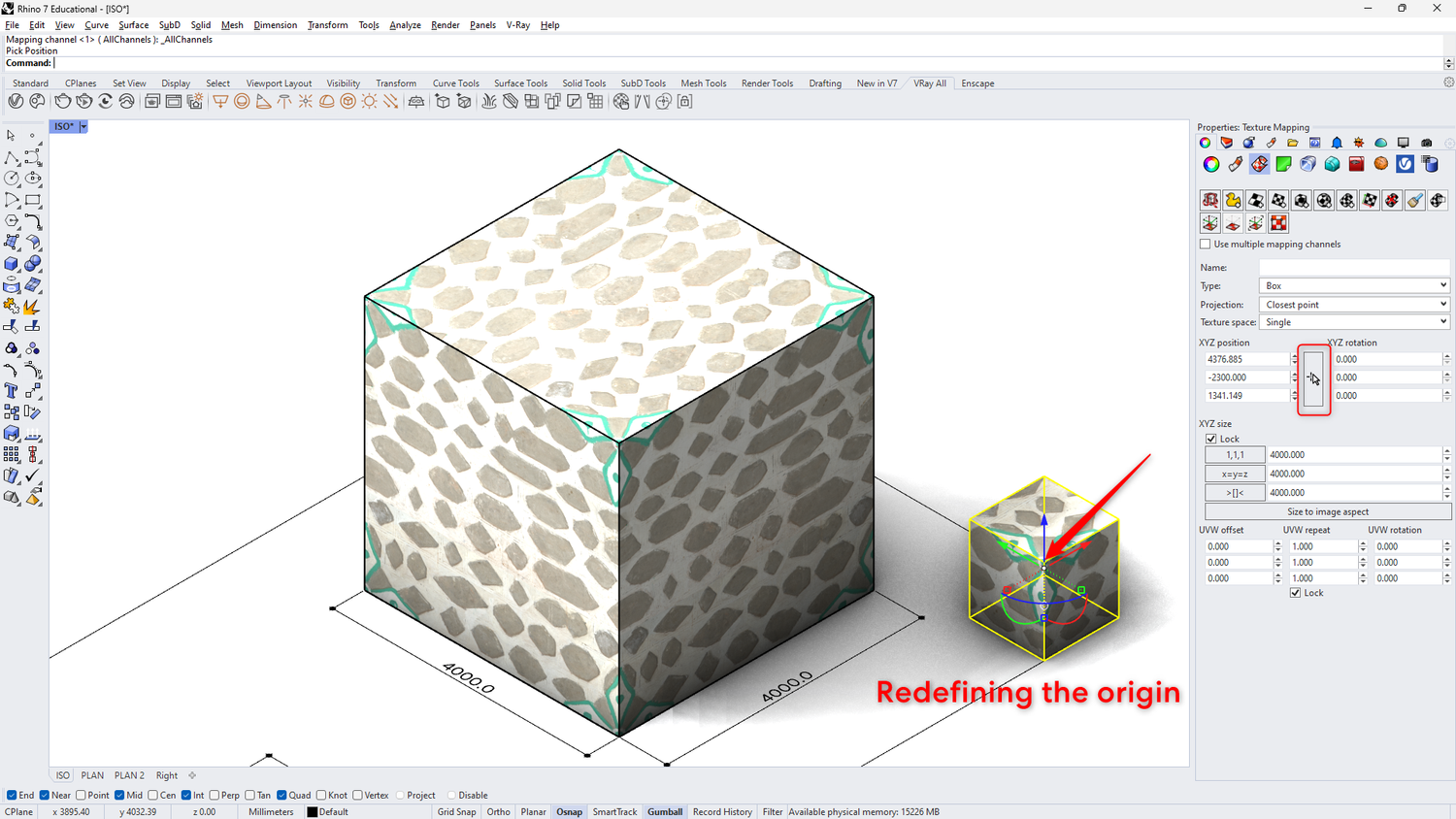 MASTER TEXTURE MAPPING IN RHINO and V-RAY: A Step-by-Step Guide for ...