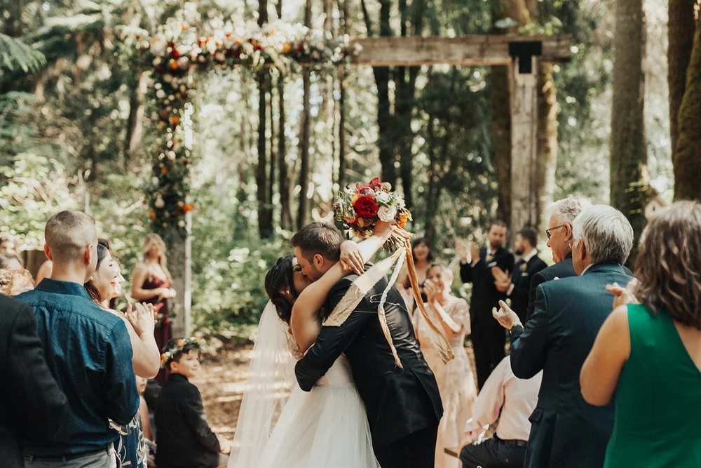 Twin Willow Gardens Wedding | PNW Forest Wedding | Evergreen Event Company