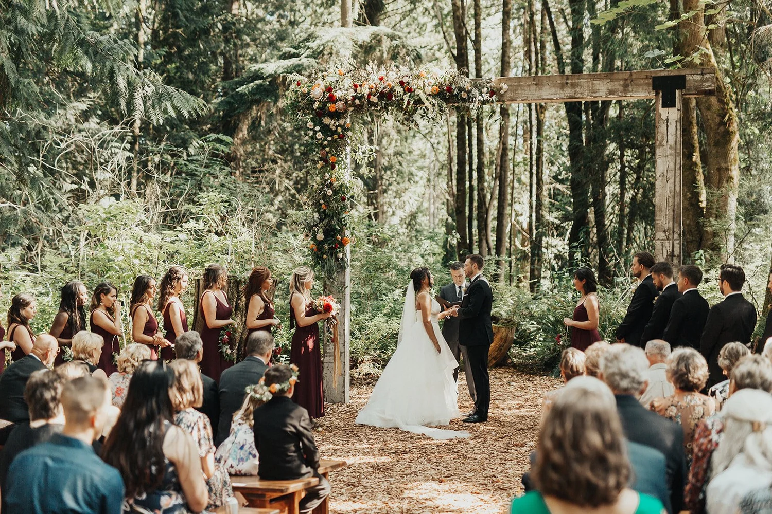 Twin Willow Gardens Wedding | PNW Forest Wedding | Evergreen Event Company