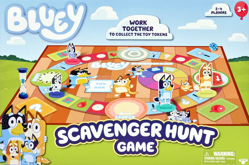 Bluey Scavenger Hunt Game — Phil Walker-Harding