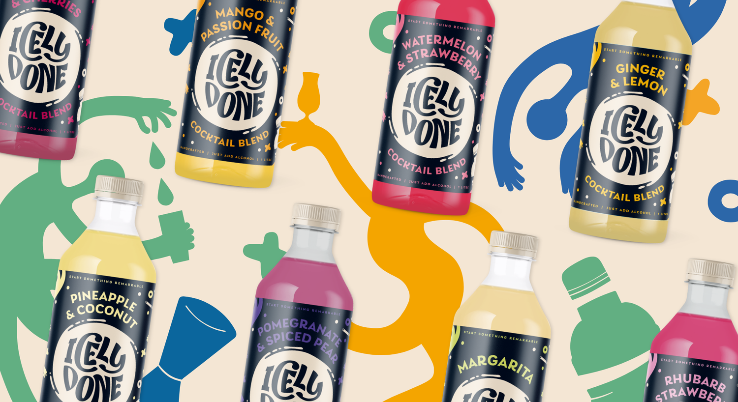 Cocktail blends for bars | Cocktail Solutions | Icely Done Drinks ...