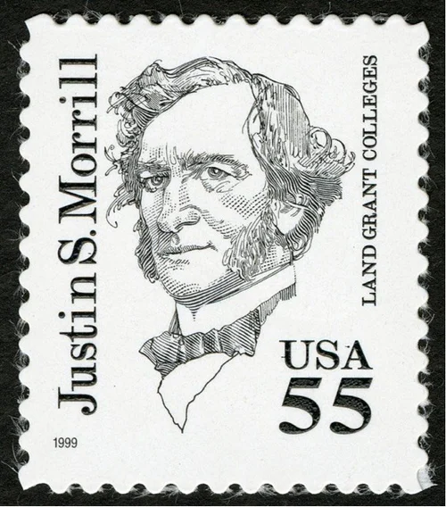 The Morrill Of The Story: Why Justin Morrill Got His Stamp — Strafford ...