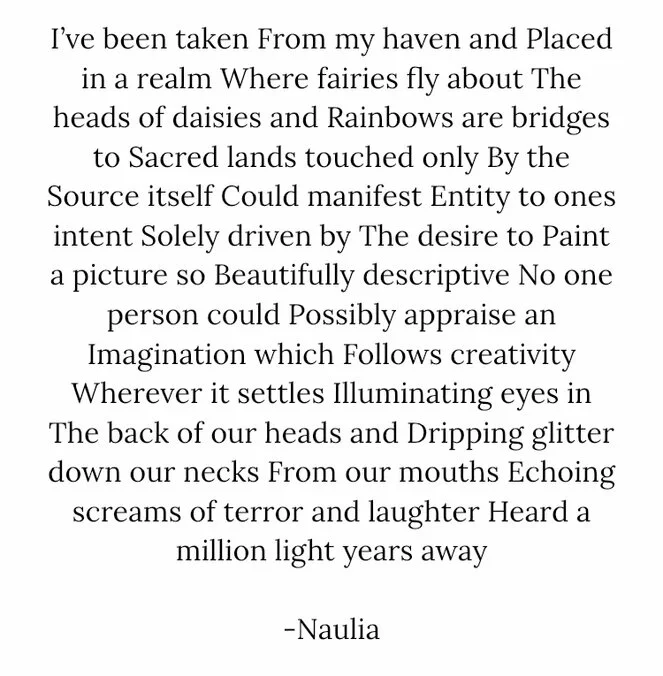 Selected Poetry | Naulia — Disobedient